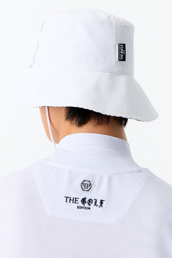 Philipp Plein Golf필립플레인 골프 Men 고딕 그래픽 리버서블 버킷햇 Sivillage 에스아이빌리지