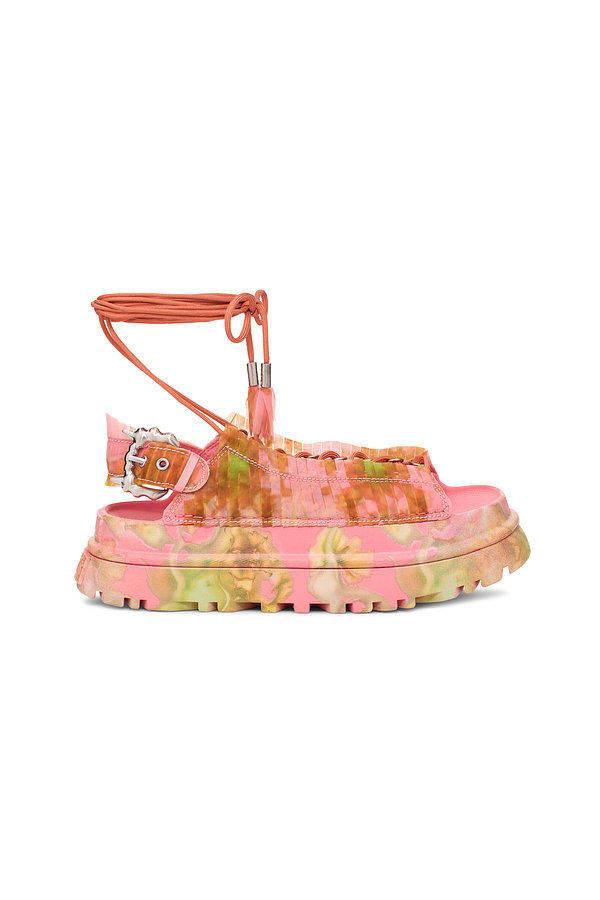 Ugg어그 Women Ugg X Collina Strada 골든글로우 레이스업 샌들 어그 Cs 골든글로우 샌들 S