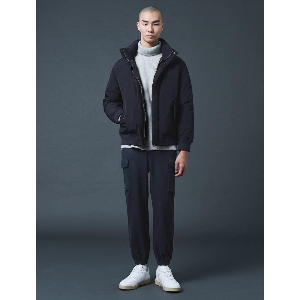 SHIFT.G(시프트지) Short Puffer Down Jumper Navy (GS2938T15R) | S.I.VILLAGE ...