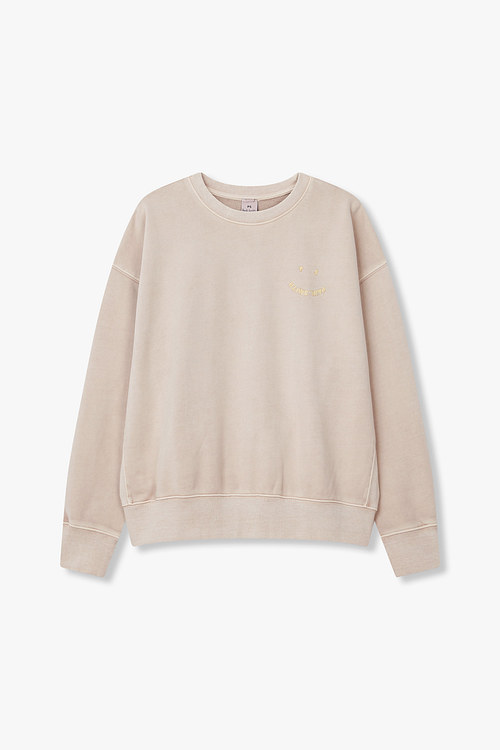 Paul Smith폴스미스 Ps Paul Smith 여성 해피 로고 와이드 맨투맨 Sivillage 에스아이빌리지