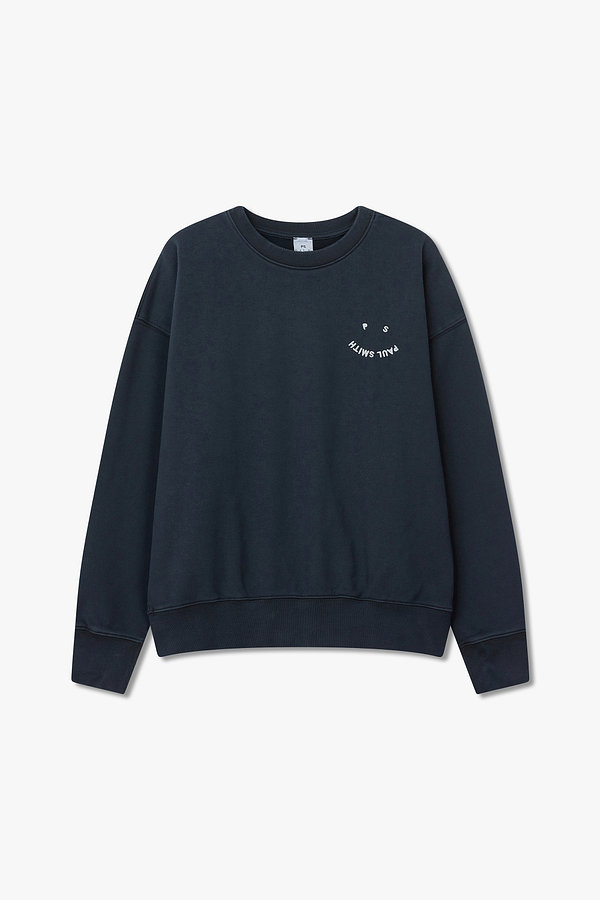 Paul Smith폴스미스 Ps Paul Smith 여성 해피 로고 와이드 맨투맨 Sivillage 에스아이빌리지