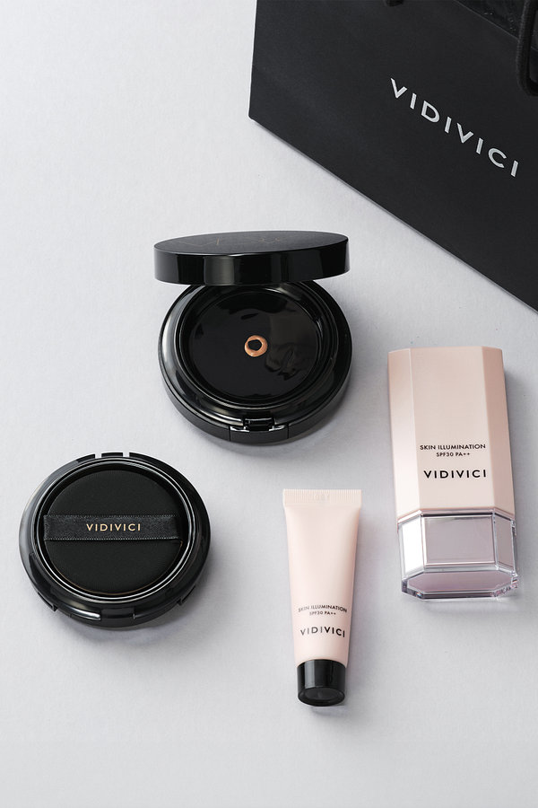 Vidivici비디비치 Exclusive 퍼펙트 브이핏 쿠션 And 스킨일루미네이션 40ml 세트 사은품 증정 Si
