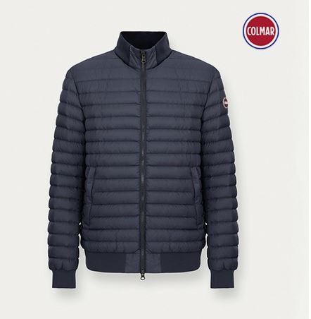 COLMAR(종료)(콜마르) [COLMAR] 24SS 콜마르 MEN DOWN BOMBER JACKET WITH KNIT ...