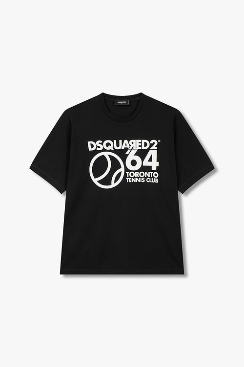 Dsquared2디스퀘어드2 남성 테니스 볼 로고 티셔츠 Sivillage 에스아이빌리지