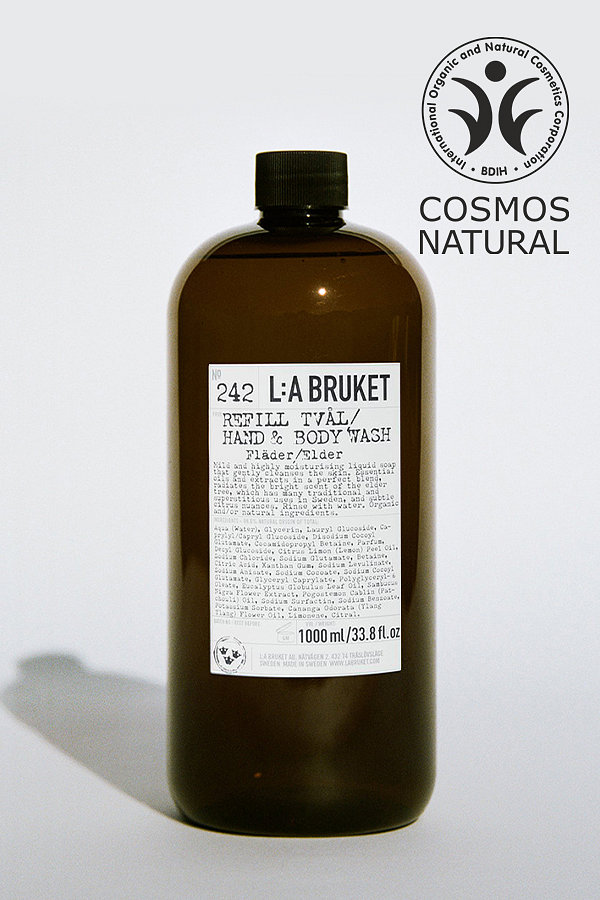 La Bruket라부르켓 핸드 And 바디워시 엘더 리필 1000ml Sivillage 에스아이빌리지