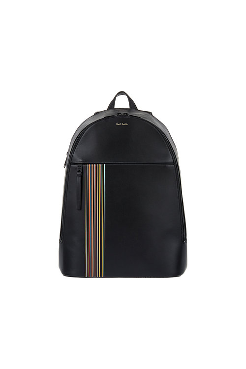 Paul Smith폴스미스 사이드 스트라이프 레더 백팩 Sivillage 에스아이빌리지