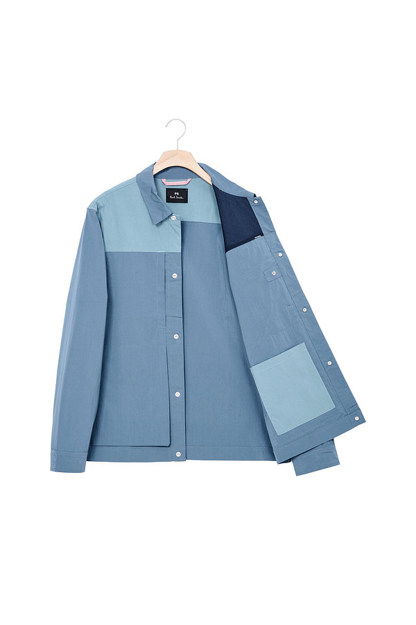 Paul Smith폴스미스 Ps Paul Smith 컬러 블록 오버셔츠 자켓 Sivillage 에스아이빌리지