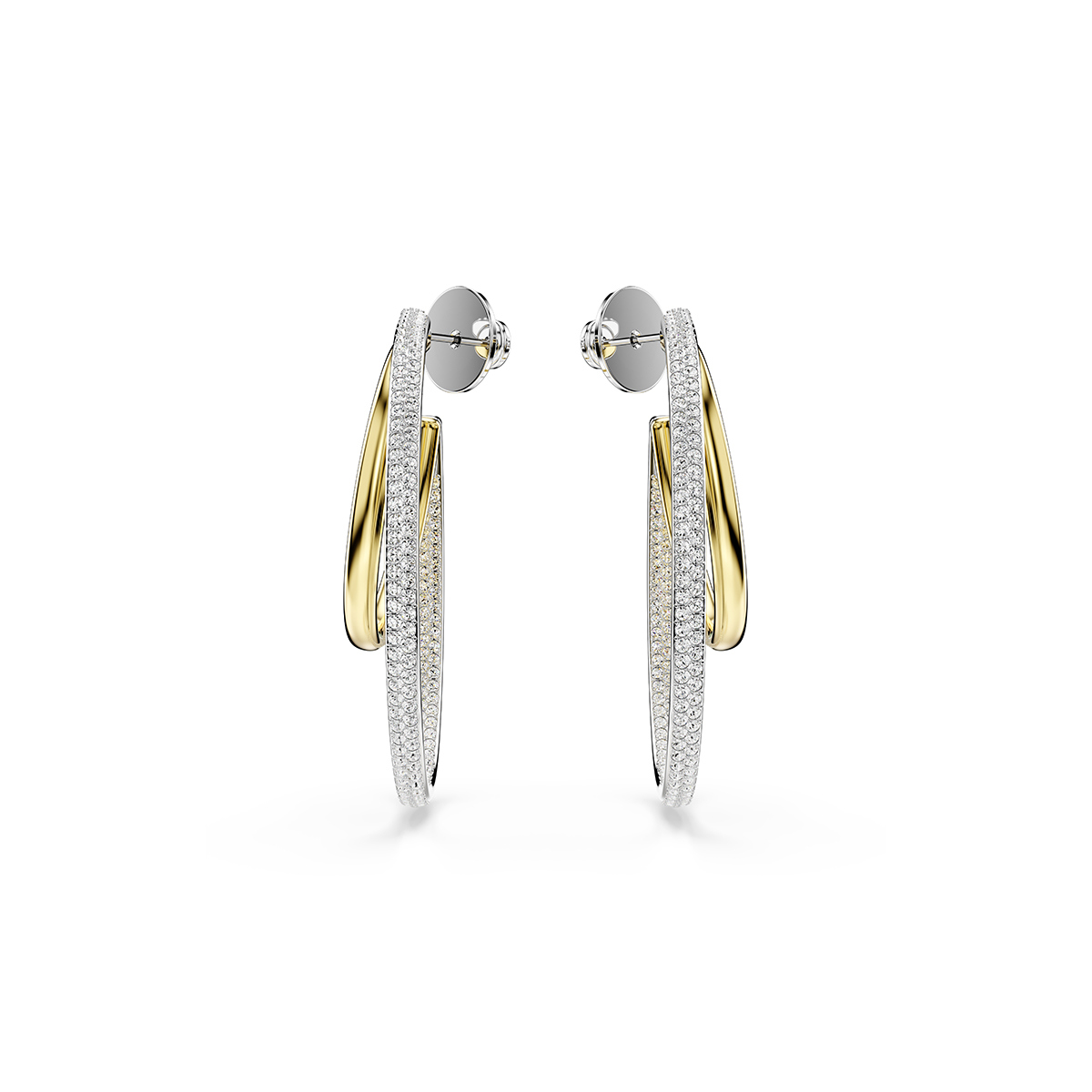 SWAROVSKI(스와로브스키) [스와로브스키/본사정품] Hyperbola 후프 귀걸이 5702400 | S.I.VILLAGE ...