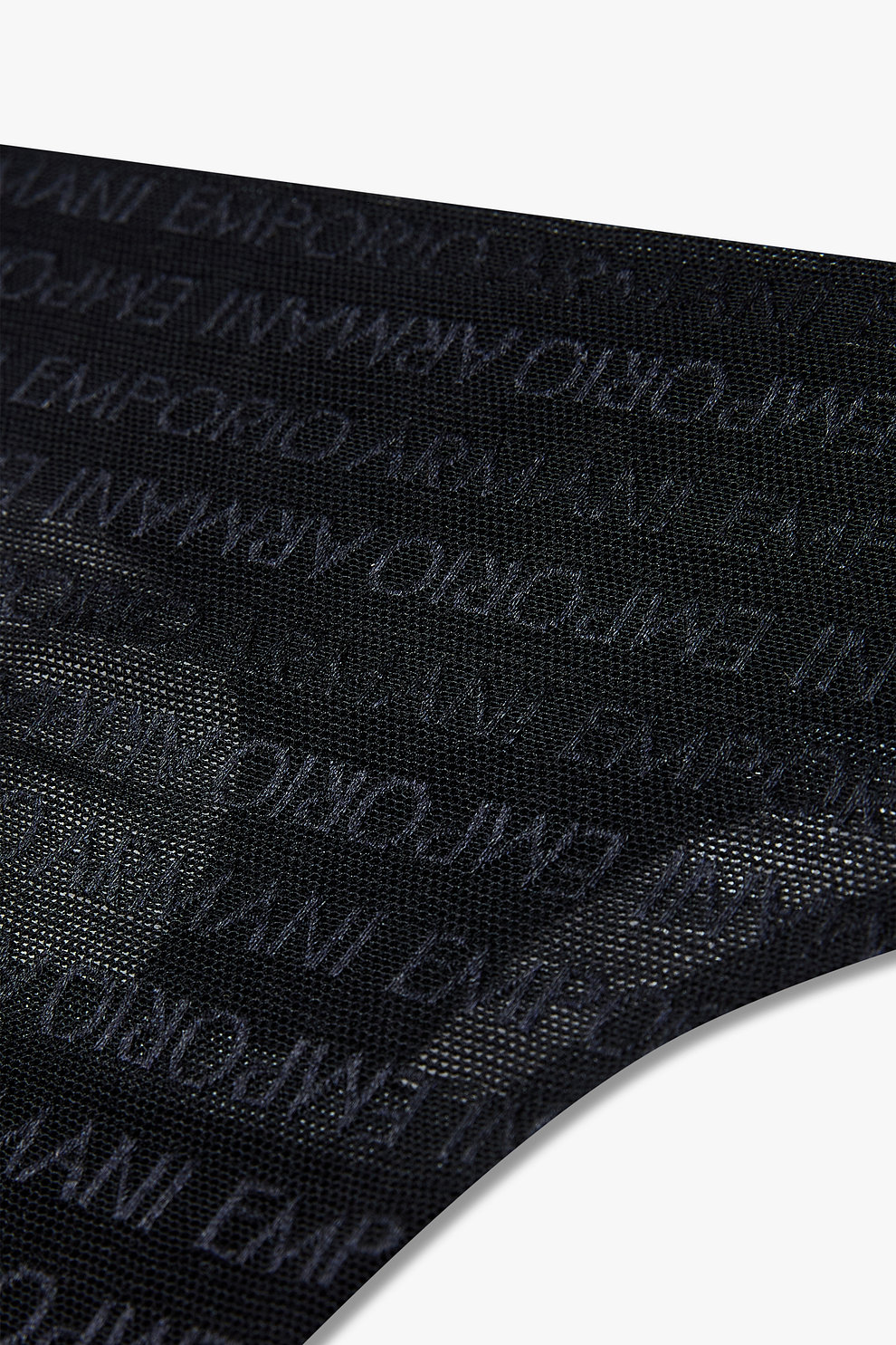 Emporio Armani Underwear엠포리오 아르마니 언더웨어 여성 자수 로고 패턴 메쉬 티팬티 Si