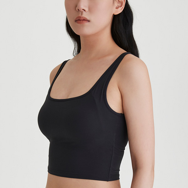 Jaju자주 여 720도 스트레치 버터 크롭 브라캐미솔 Sivillage 에스아이빌리지