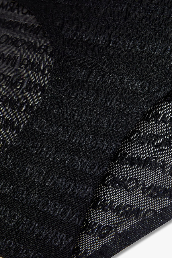 Emporio Armani Underwear엠포리오 아르마니 언더웨어 여성 자수 로고 패턴 메쉬 브리프 Si