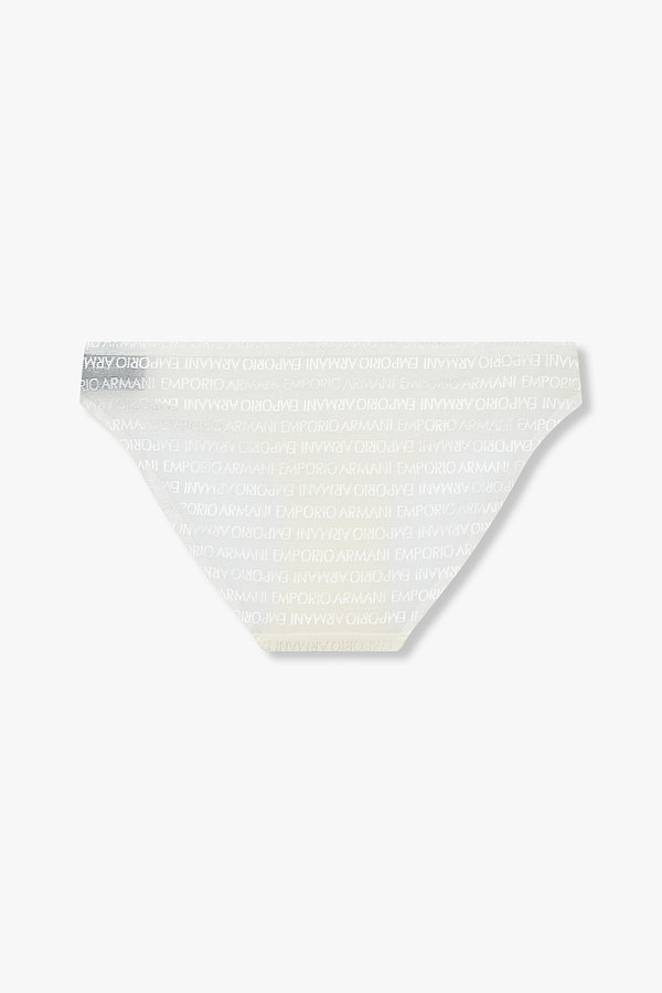 Emporio Armani Underwear엠포리오 아르마니 언더웨어 여성 자수 로고 패턴 메쉬 브리프 Si