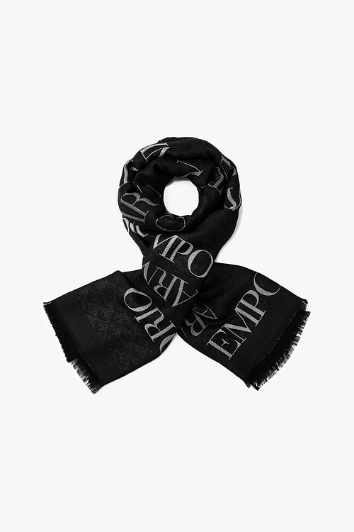 Emporio Armani엠포리오 아르마니 여성 이글 로고 패턴 레이온 스톨 Sivillage 에스아이빌리지
