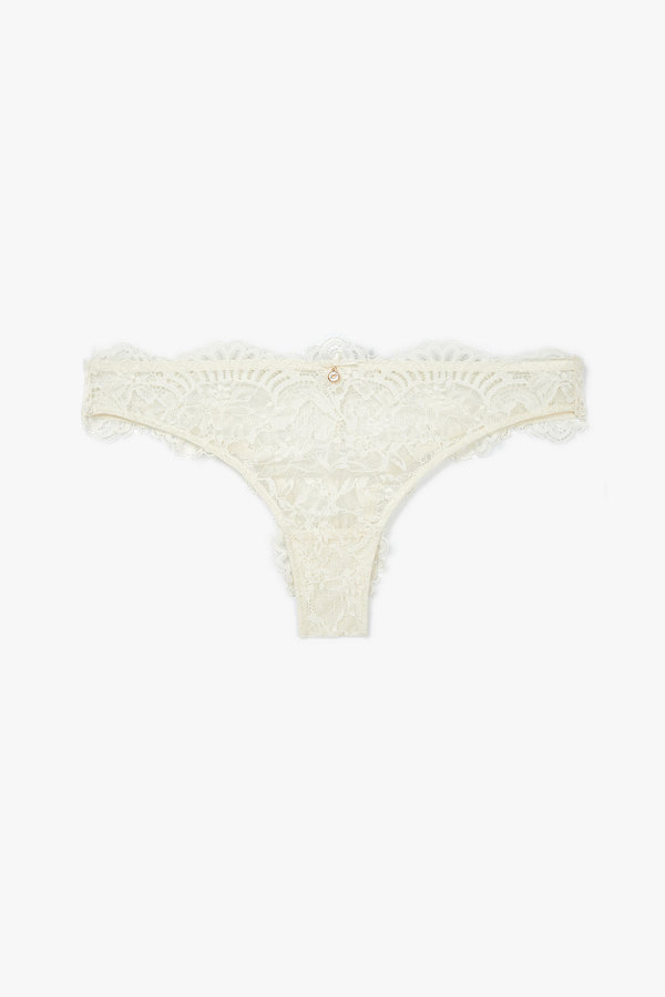 Emporio Armani Underwear엠포리오 아르마니 언더웨어 여성 플라워 레이스 브라질리언 브리프 Si