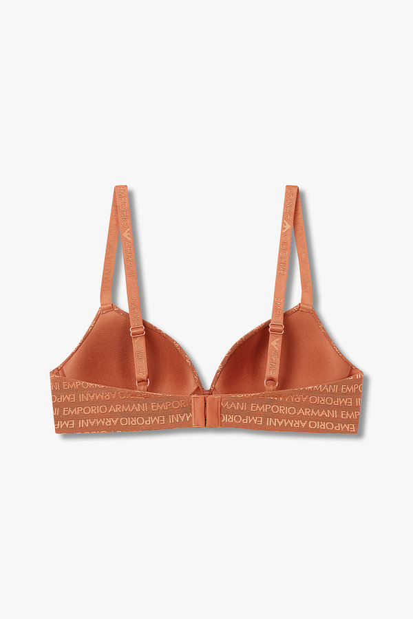 Emporio Armani Underwear엠포리오 아르마니 언더웨어 여성 자수 로고 패턴 트라이앵글 브라 Si