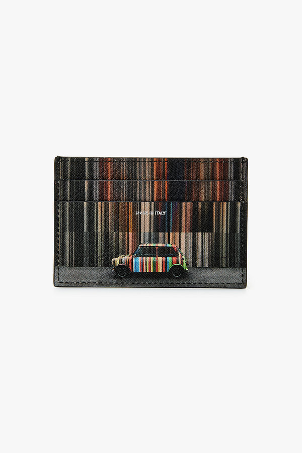 Paul Smith폴스미스 미니 프린트 레더 카드 홀더 Sivillage 에스아이빌리지