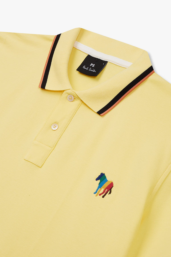 Paul Smith폴스미스 Ps Paul Smith 지브라 자수 레귤러 피케 셔츠 Sivillage 에스아이빌리지