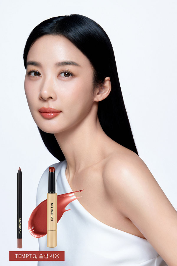 Hourglass아워글래스 이청아 Pick★ 팬텀 글로시 밤 And언락드 소프트 매트 립스틱 And 쉐입 앤 스컬프트 립라이너 세트
