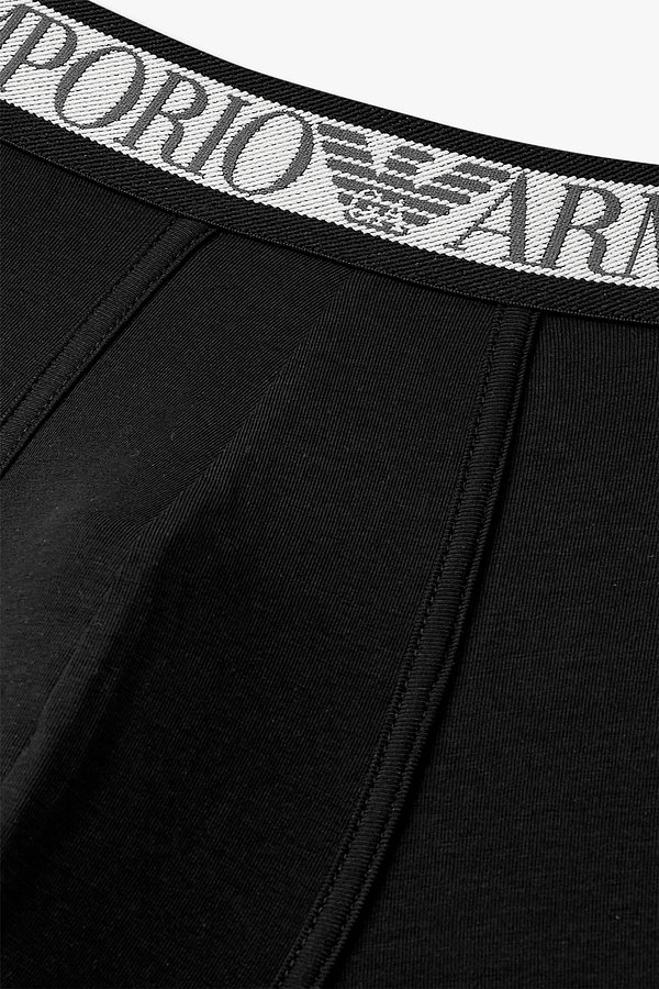Emporio Armani Underwear엠포리오 아르마니 언더웨어 남성 컬러 블록 로고 밴딩 드로즈 Si
