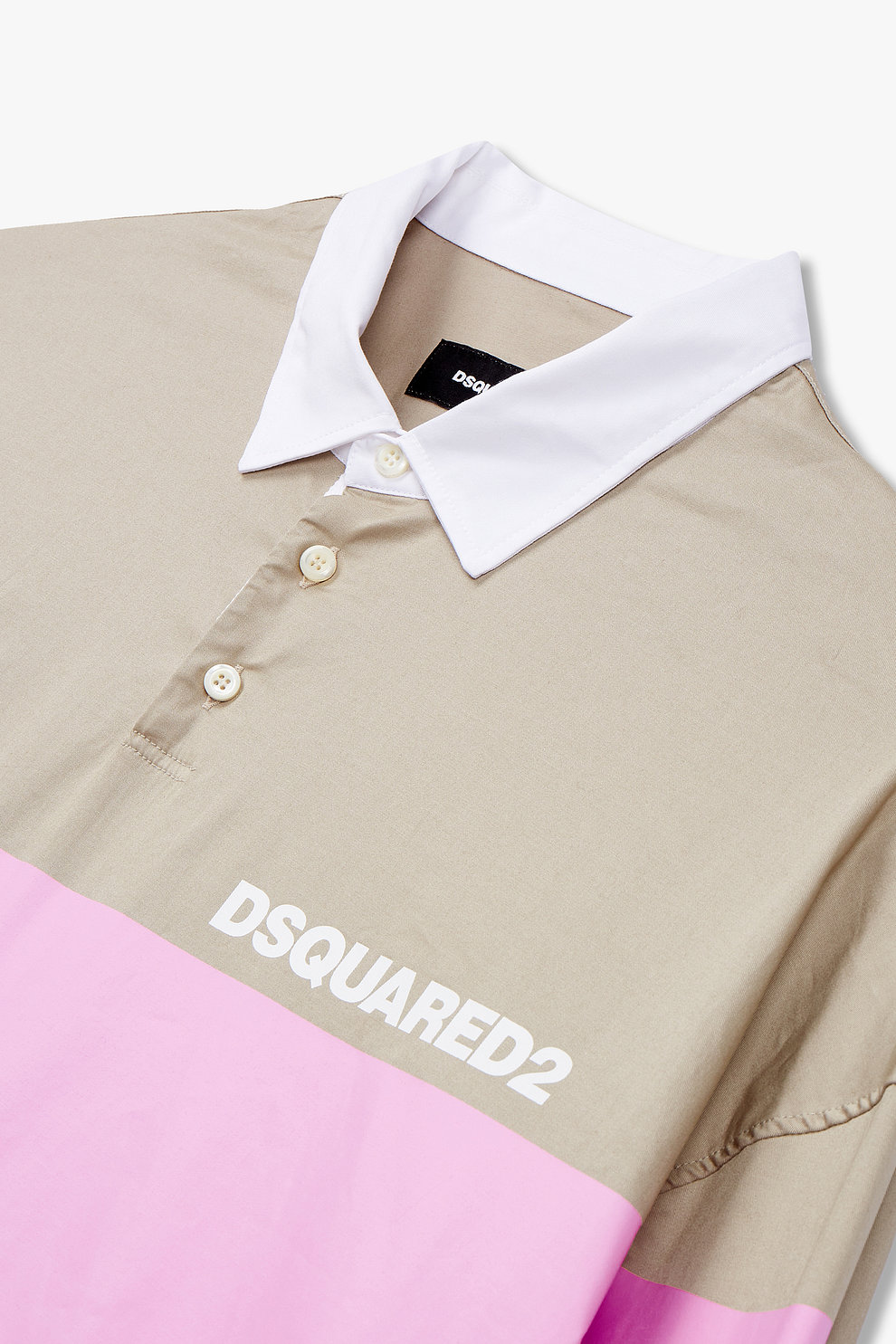 Dsquared2디스퀘어드2 남성 컬러 블록 스트라이프 셔츠 Sivillage 에스아이빌리지