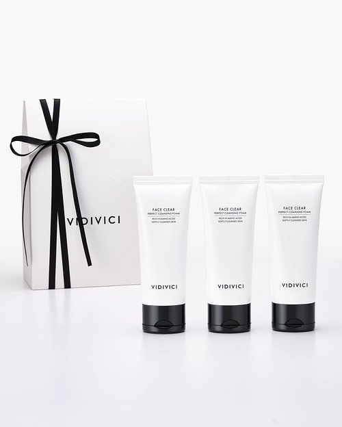 Vidivici비디비치 쓱데이 퍼펙트 페이스 클리어 클렌징 폼 트리오 세트 Sivillage 에스아이빌리지