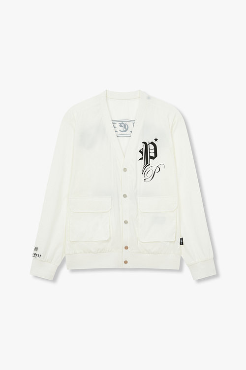 Philipp Plein Golf필립플레인 골프 Men 윈드프루프 브이넥 가디건 Sivillage 에스아이빌리지