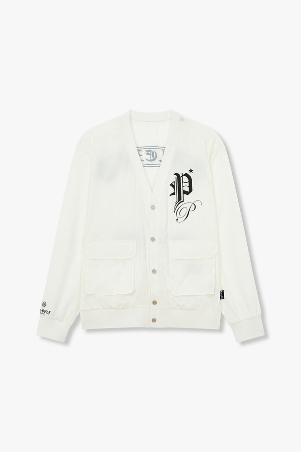 Philipp Plein Golf필립플레인 골프 Men 윈드프루프 브이넥 가디건 Sivillage 에스아이빌리지