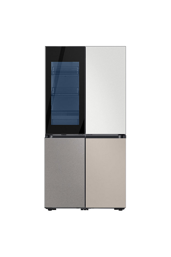 Samsung삼성전자 삼성전자 비스포크 4도어 Rf60db9342ap 키친핏 냉장고 메탈도어 596l 오토오픈도어 위스키볼