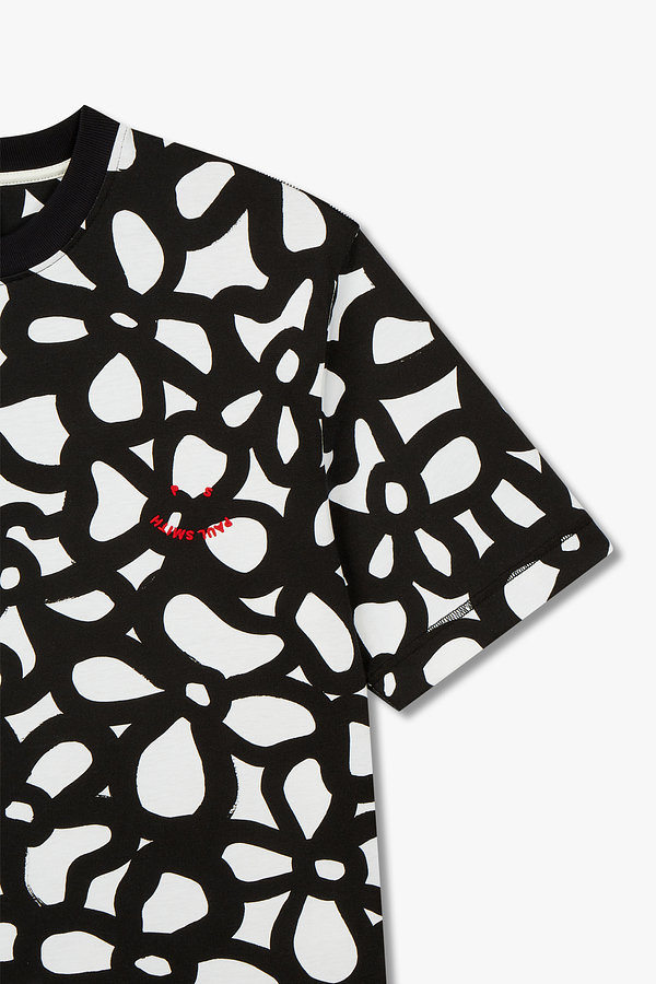 Paul Smith폴스미스 Ps Paul Smith 해피 로고 플라워 티셔츠 Sivillage 에스아이빌리지