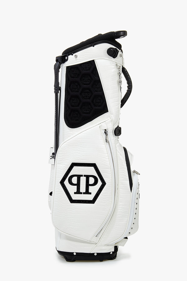 Philipp Plein Golf필립플레인 골프 Men 크로커다일 엠보 스탠드백 Sivillage 에스아이빌리지