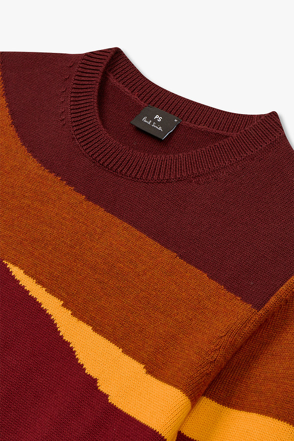 Paul Smith폴스미스 Ps Paul Smith 멀티 블록 코튼 울 니트 Sivillage 에스아이빌리지