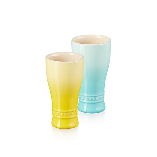 Le Creuset르크루제 르크루제 비어머그 250ml 2p세트 솔레이and쿨민트 Sivillage 에스아이빌리지
