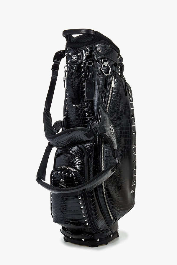 Philipp Plein Golf필립플레인 골프 Men 크로커다일 엠보 스탠드백 Sivillage 에스아이빌리지