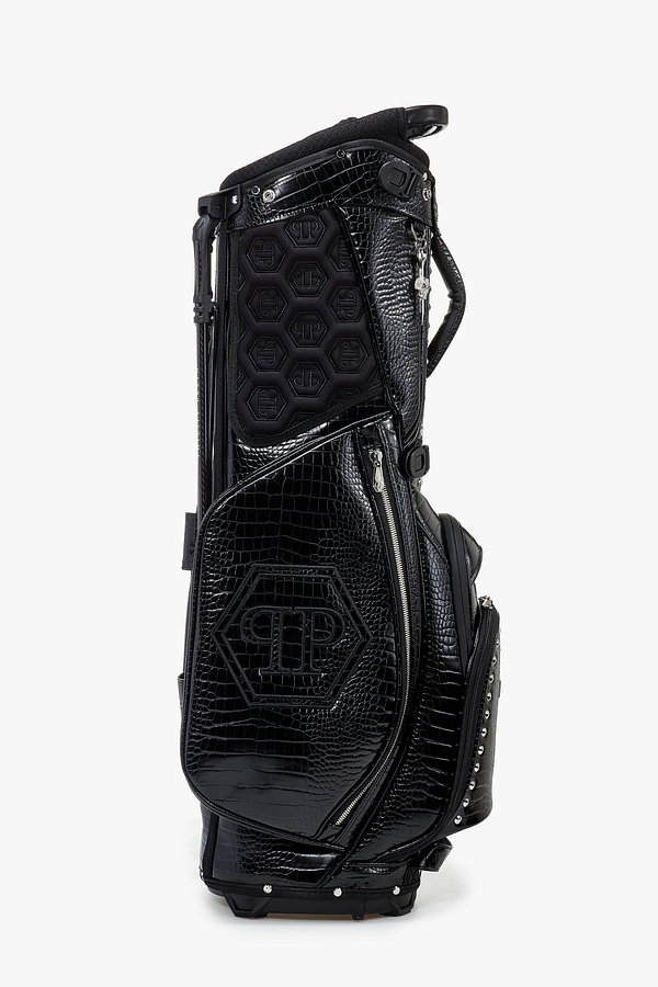 Philipp Plein Golf필립플레인 골프 Men 크로커다일 엠보 스탠드백 Sivillage 에스아이빌리지