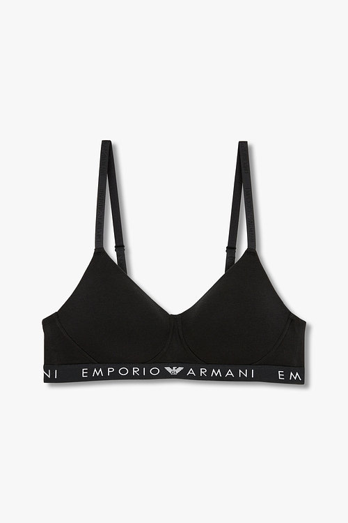 Emporio Armani Underwear엠포리오 아르마니 언더웨어 여성 로고 밴딩 소프트 컨투어 브라 Si