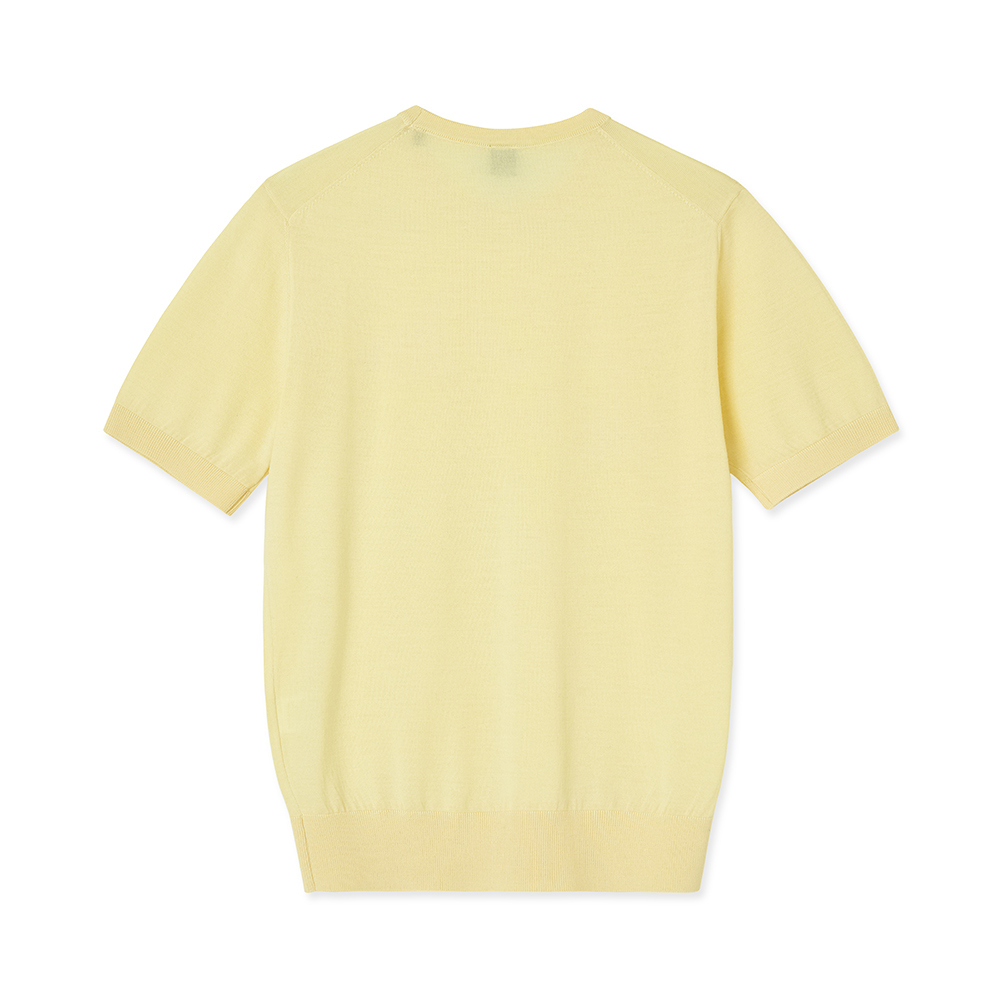 IOLO(이올로) Silk Blended Half Round_Lemon Yellow | S.I.VILLAGE (에스아이빌리지)