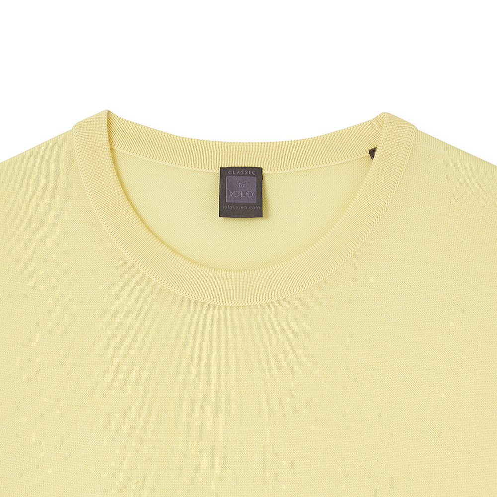 IOLO(이올로) Silk Blended Half Round_Lemon Yellow | S.I.VILLAGE (에스아이빌리지)