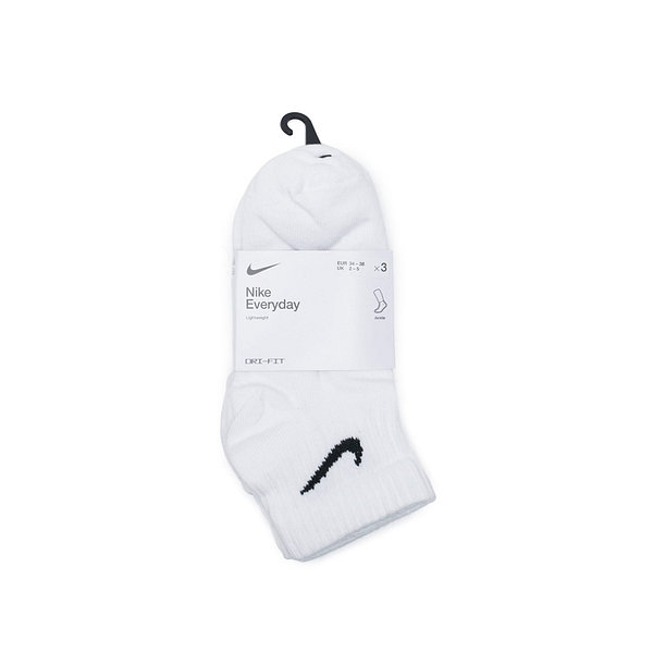 Nike나이키 나이키 에브리데이 라이트웨이트 앵클 3팩 화이트 Sx7677 100 Sivillage 에스아이빌리지