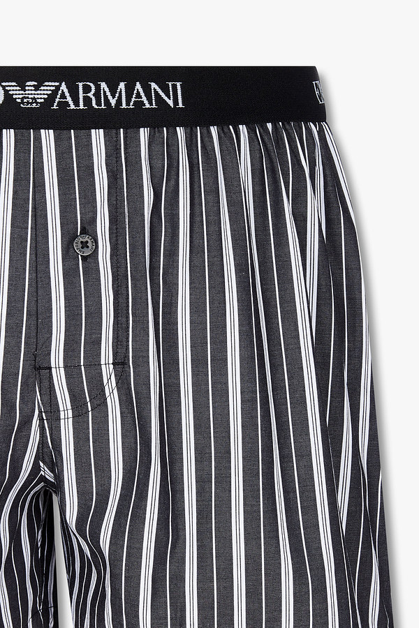 Emporio Armani Underwear엠포리오 아르마니 언더웨어 남성 로고 밴딩 패턴드 트렁크 Sivillage
