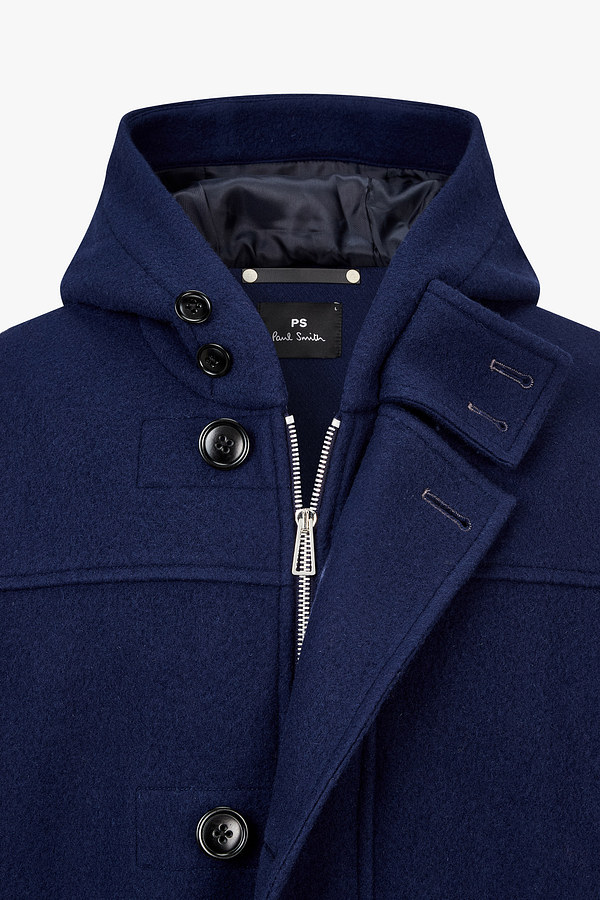 Paul Smith폴스미스 Ps Paul Smith 울 부클 후디드 더플 코트 Sivillage 에스아이빌리지