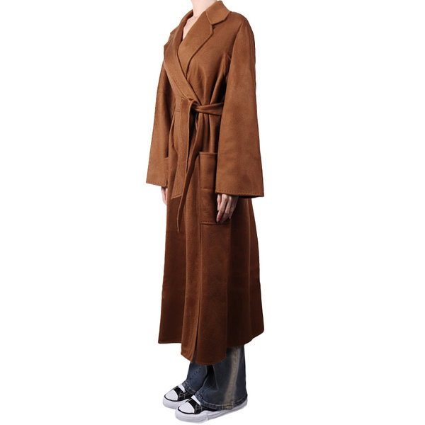 Max Mara막스마라 막스마라 23fw 여성 루드밀라 아이콘 캐시미어 코트 토바코 Ludmilla 003 Si