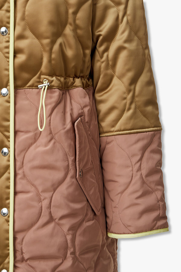 Paul Smith폴스미스 Ps Paul Smith 여성 컬러 블록 퀼티드 코트 Sivillage 에스아이빌리지
