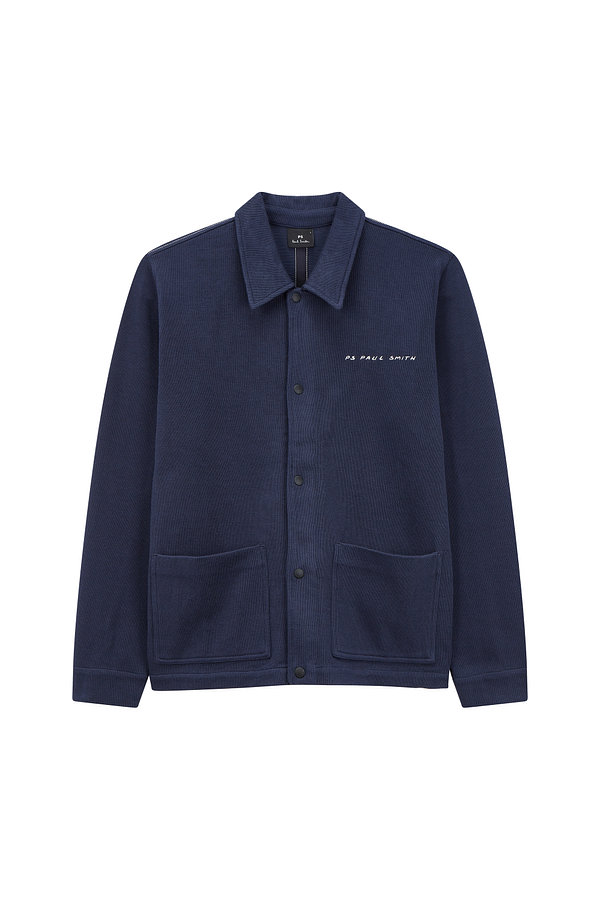 Paul Smith폴스미스 Ps Paul Smith 자수 로고 니티드 워크 자켓 Sivillage 에스아이빌리지