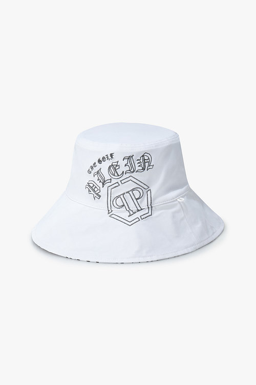 Philipp Plein Golf필립플레인 골프 Men 고딕 그래픽 리버서블 버킷햇 Sivillage 에스아이빌리지
