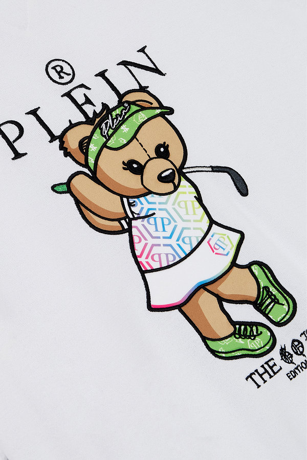 Philipp Plein Golf필립플레인 골프 Women 테디 그래픽 크루넥 스웨터 Sivillage 에스아이빌리지