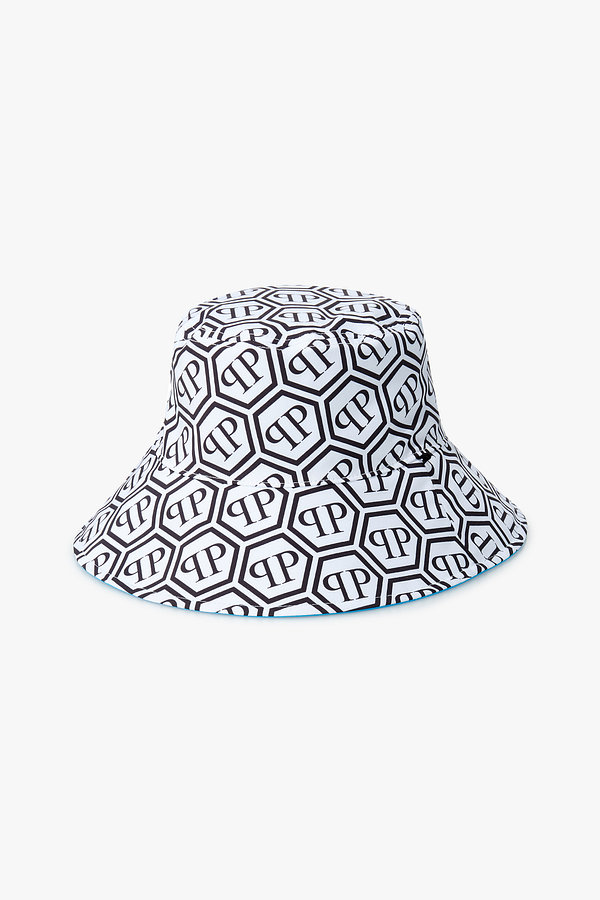Philipp Plein Golf필립플레인 골프 Men 고딕 그래픽 리버서블 버킷햇 Sivillage 에스아이빌리지