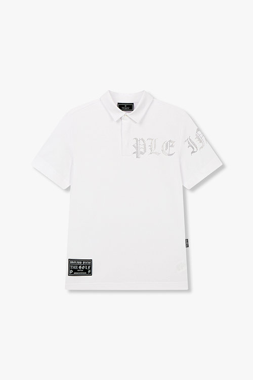 Philipp Plein Golf필립플레인 골프 Men 에센셜 숏 슬리브 폴로 Sivillage 에스아이빌리지