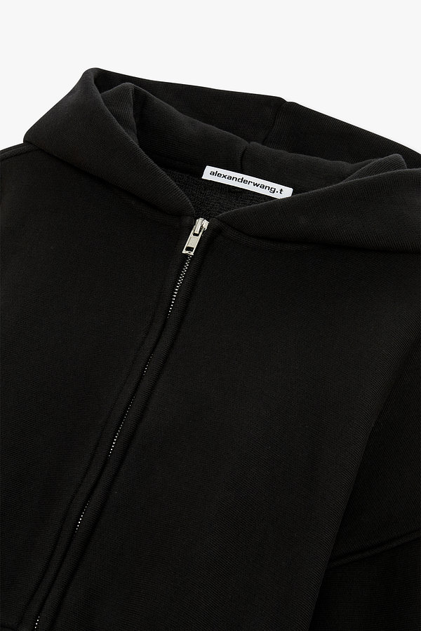Alexanderwang알렉산더왕 미니 로고 라벨 후드 집업 Sivillage 에스아이빌리지