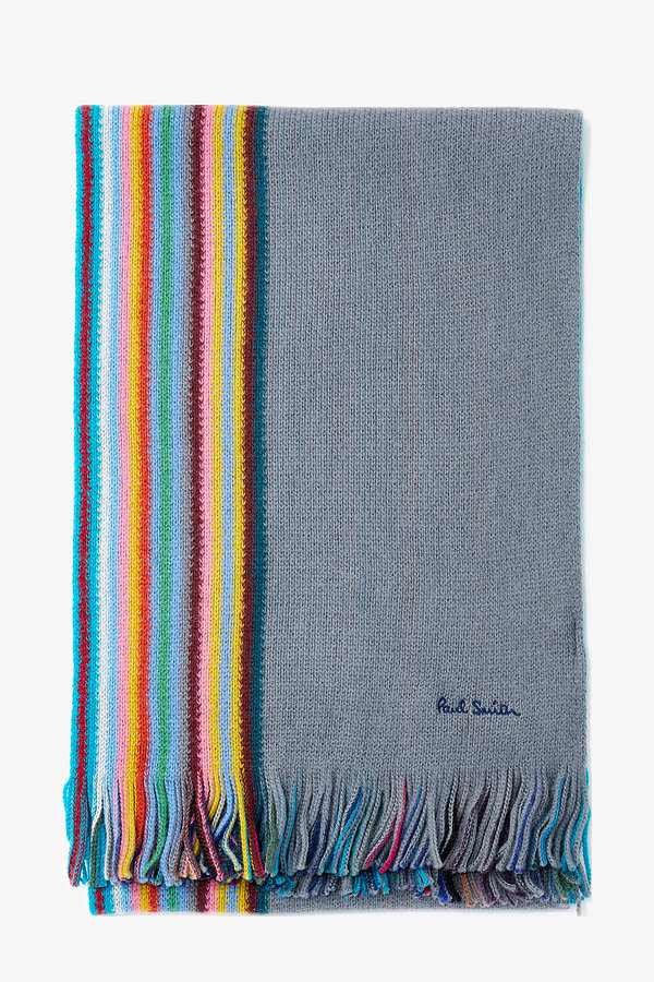 Paul Smith폴스미스 Ps Paul Smith 사이드 스트라이프 울 스카프 Sivillage 에스아이빌리지