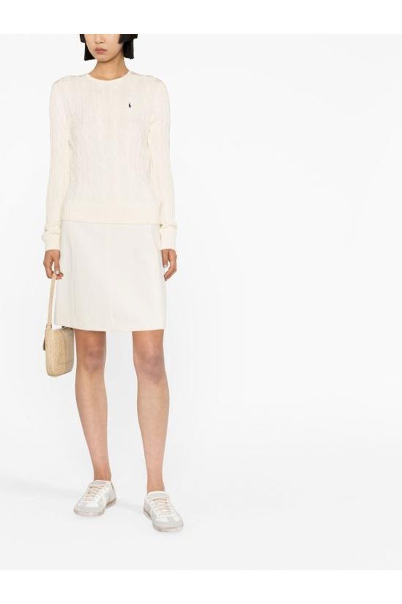 POLO RALPH LAUREN(폴로 랄프로렌) 24SS 폴로 랄프로렌 스웨터 211891640010 OSC09CREAM | S ...